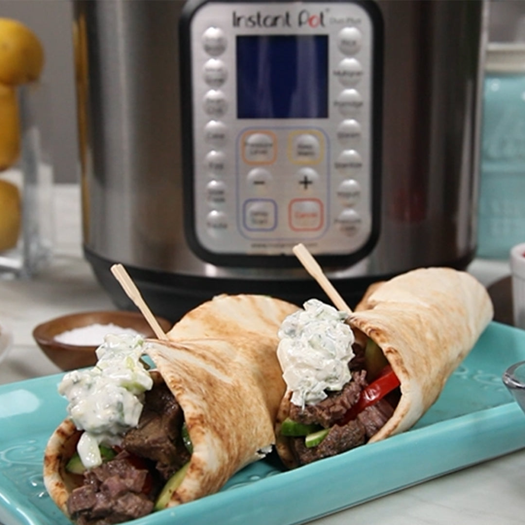 Melt-in-Your-Mouth Beef Gyros – Instant Pot