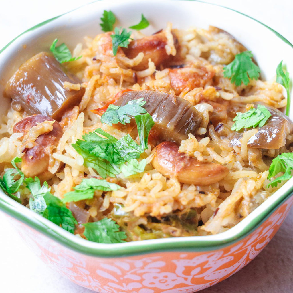 Eggplant Rice – Instant Pot