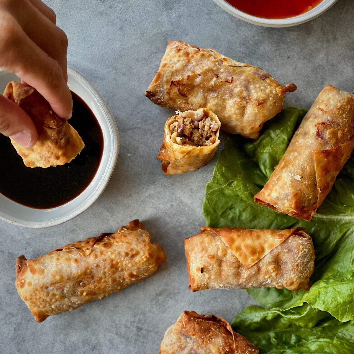 Air Fried Egg Rolls – Instant Pot