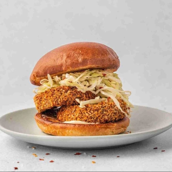 Aubergine Katsu Burger – Instant Pot