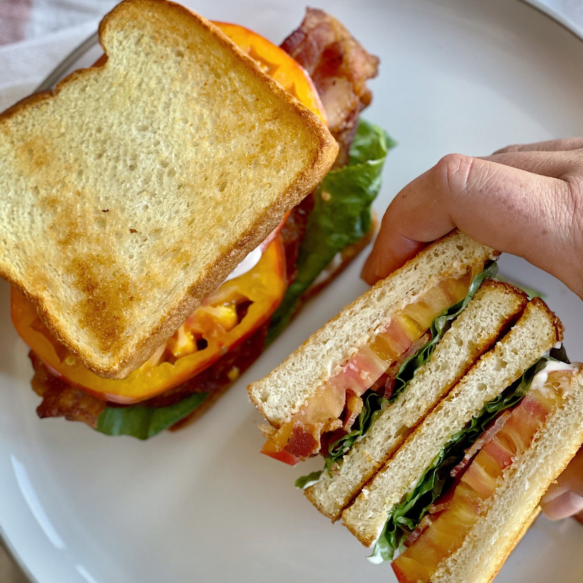 Bacon, Lettuce, Tomato (BLT) Sandwiches – Instant Pot