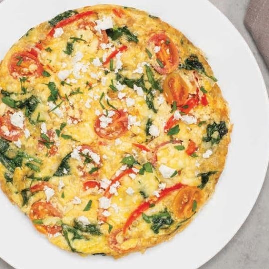 Baked Vegetable Frittata – Instant Pot