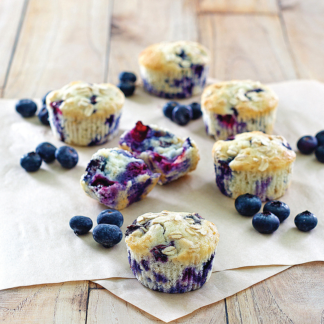 Blueberry-Oat Muffins – Instant Pot