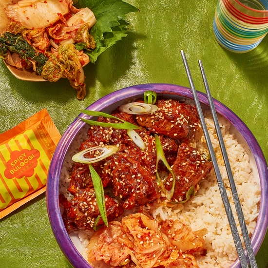 Braised Spicy Bulgogi Pork – Instant Pot