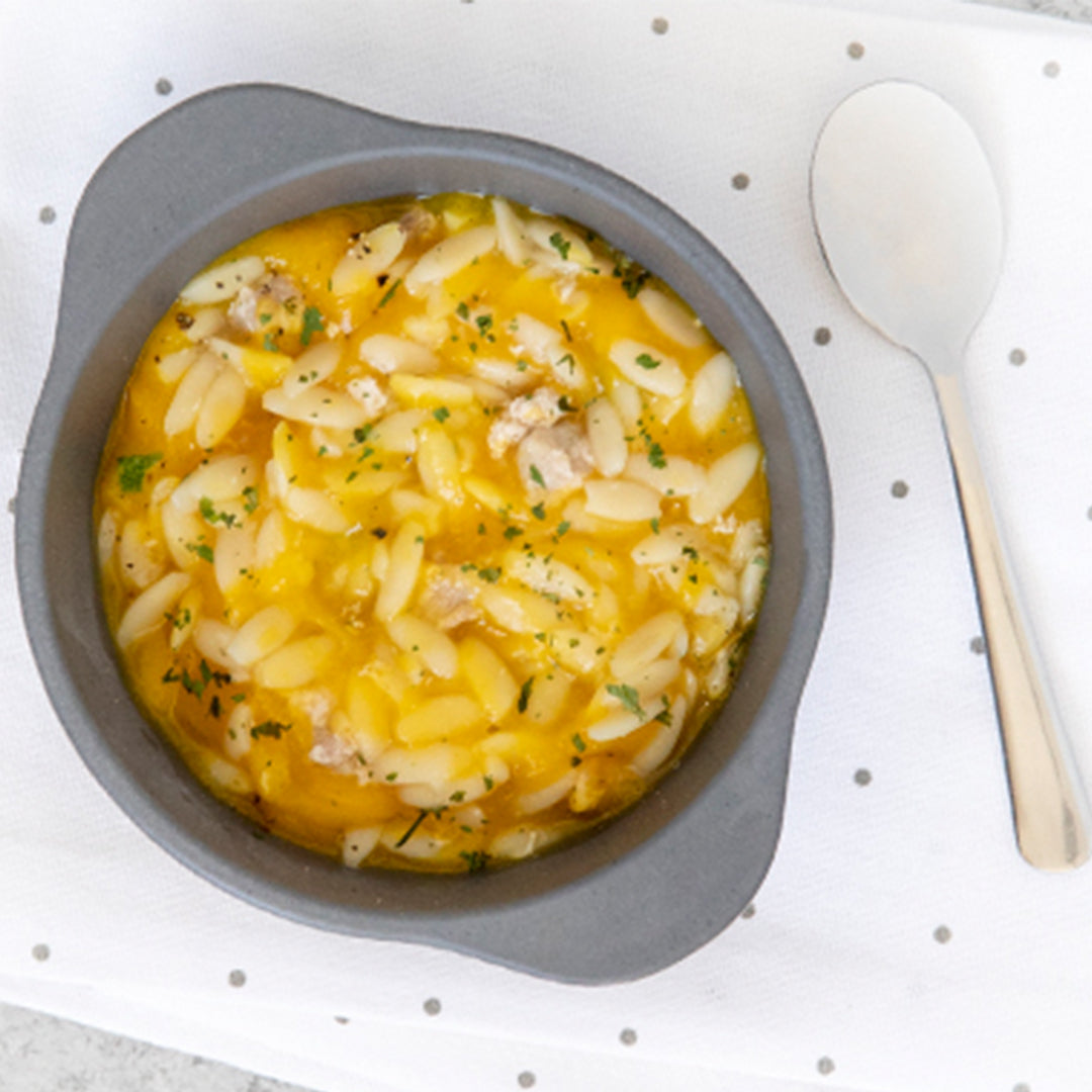 Chicken and Pasta in Butternut Squash Puree – Instant Pot