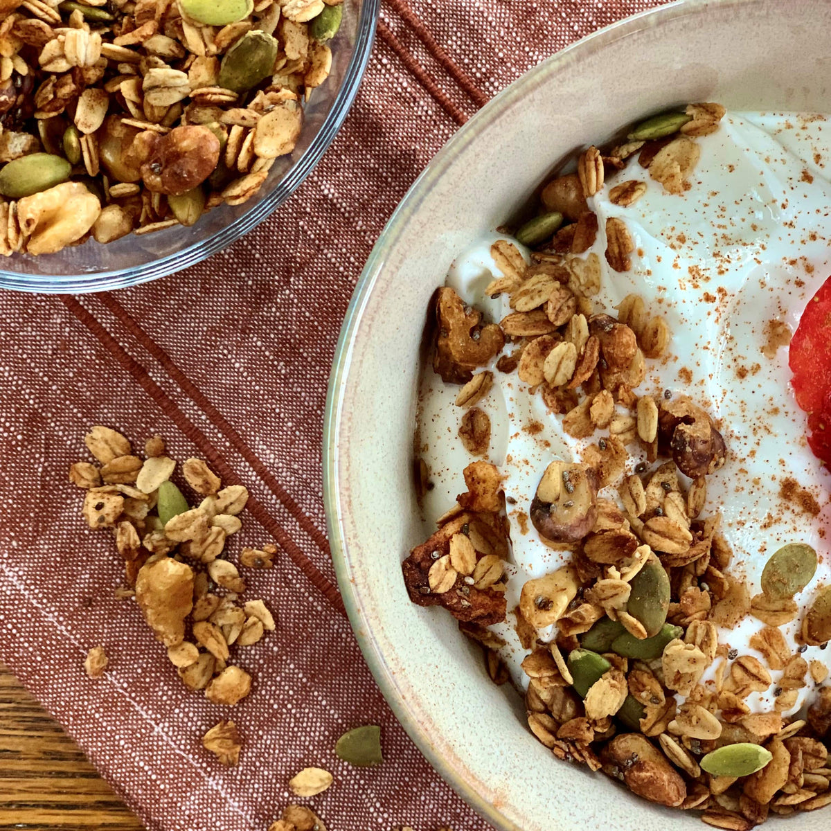 Cinnamon Apple Walnut Granola – Instant Pot