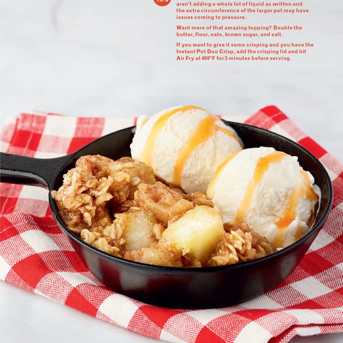 Apple Crumble Cobbler – Instant Pot