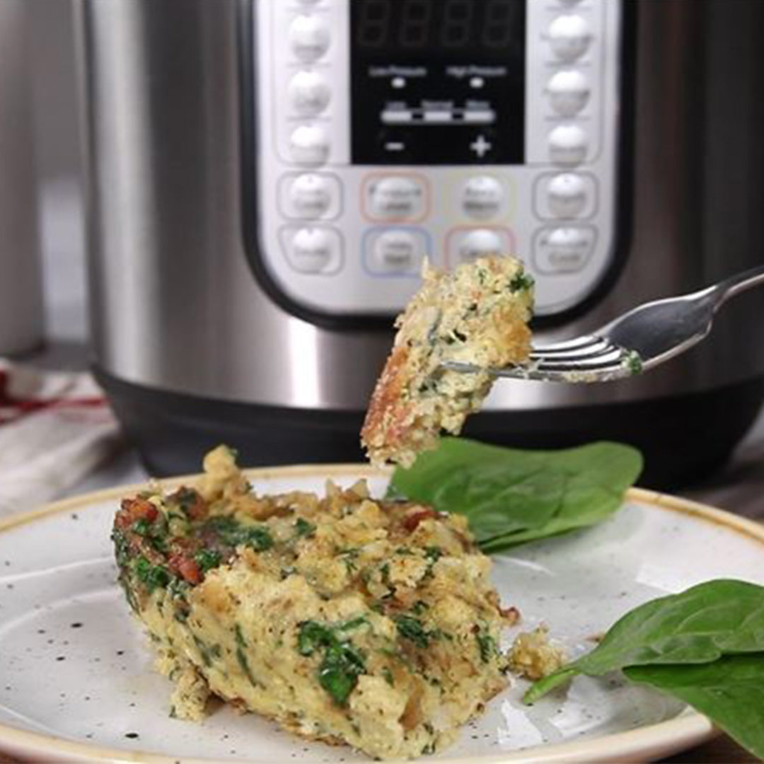 Crispy Frittata Florentine – Instant Pot