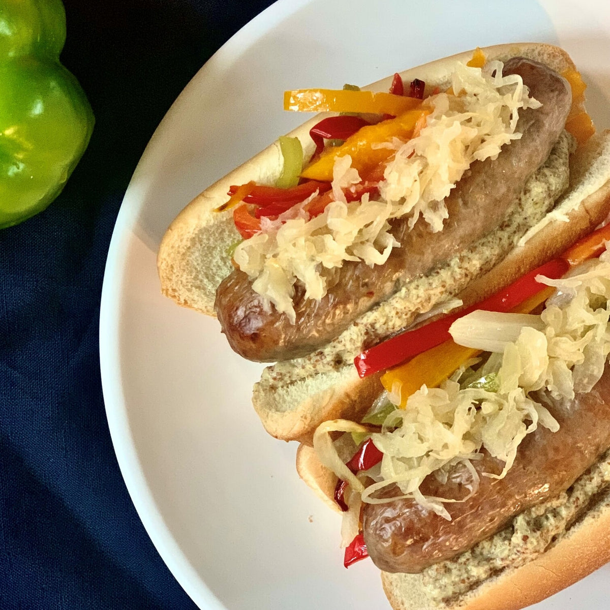 German Bratwurst with Peppers and Onions – Instant Pot