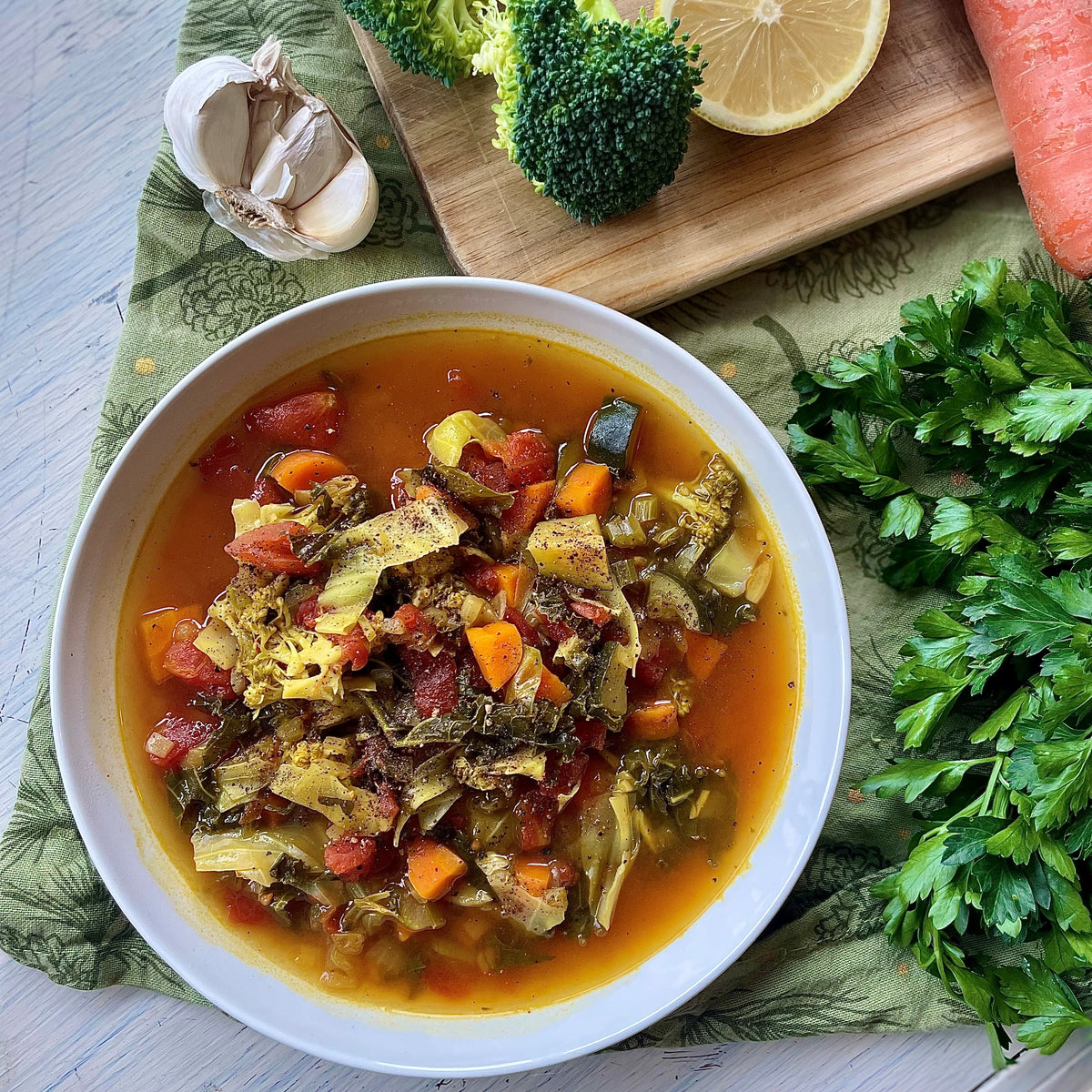 Healthy Vegetable Soup – Instant Pot