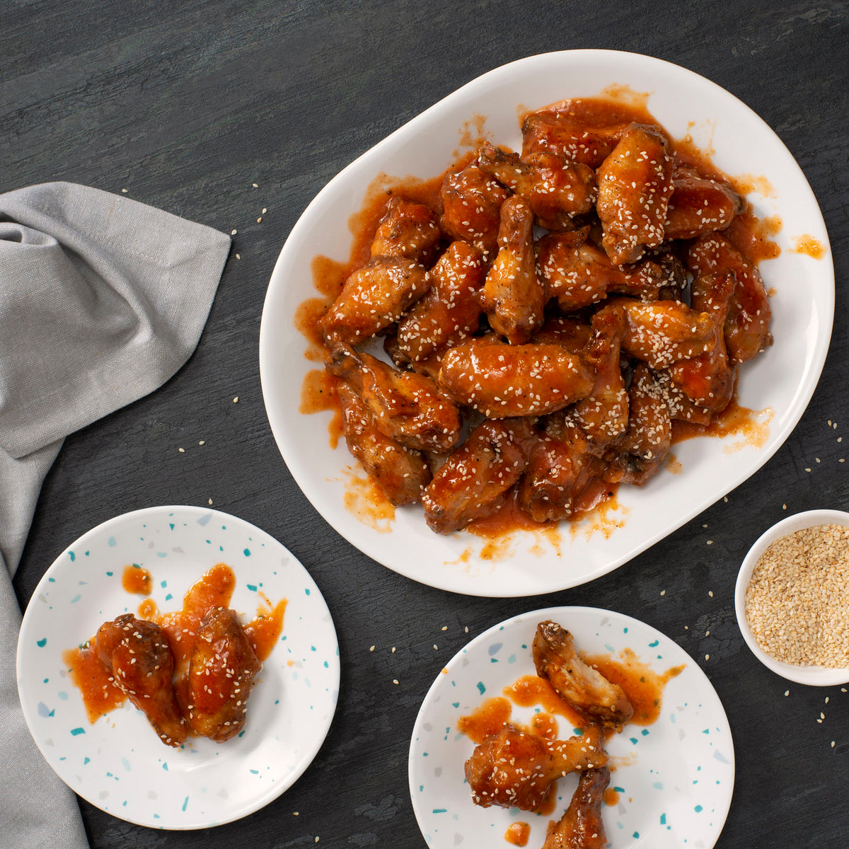 Maple Miso Wings – Instant Pot