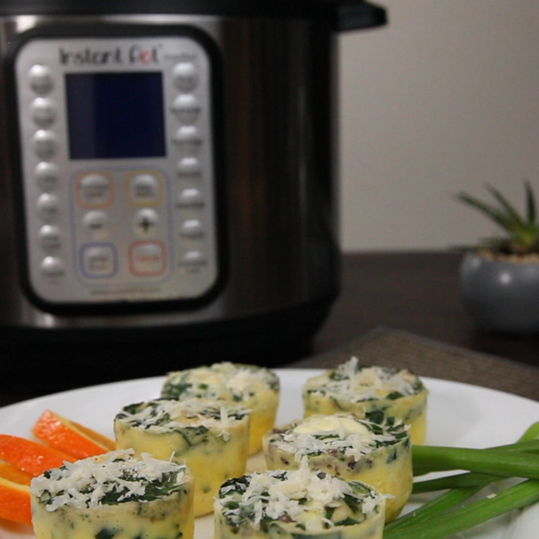 Mini Mushroom Quiche – Instant Pot