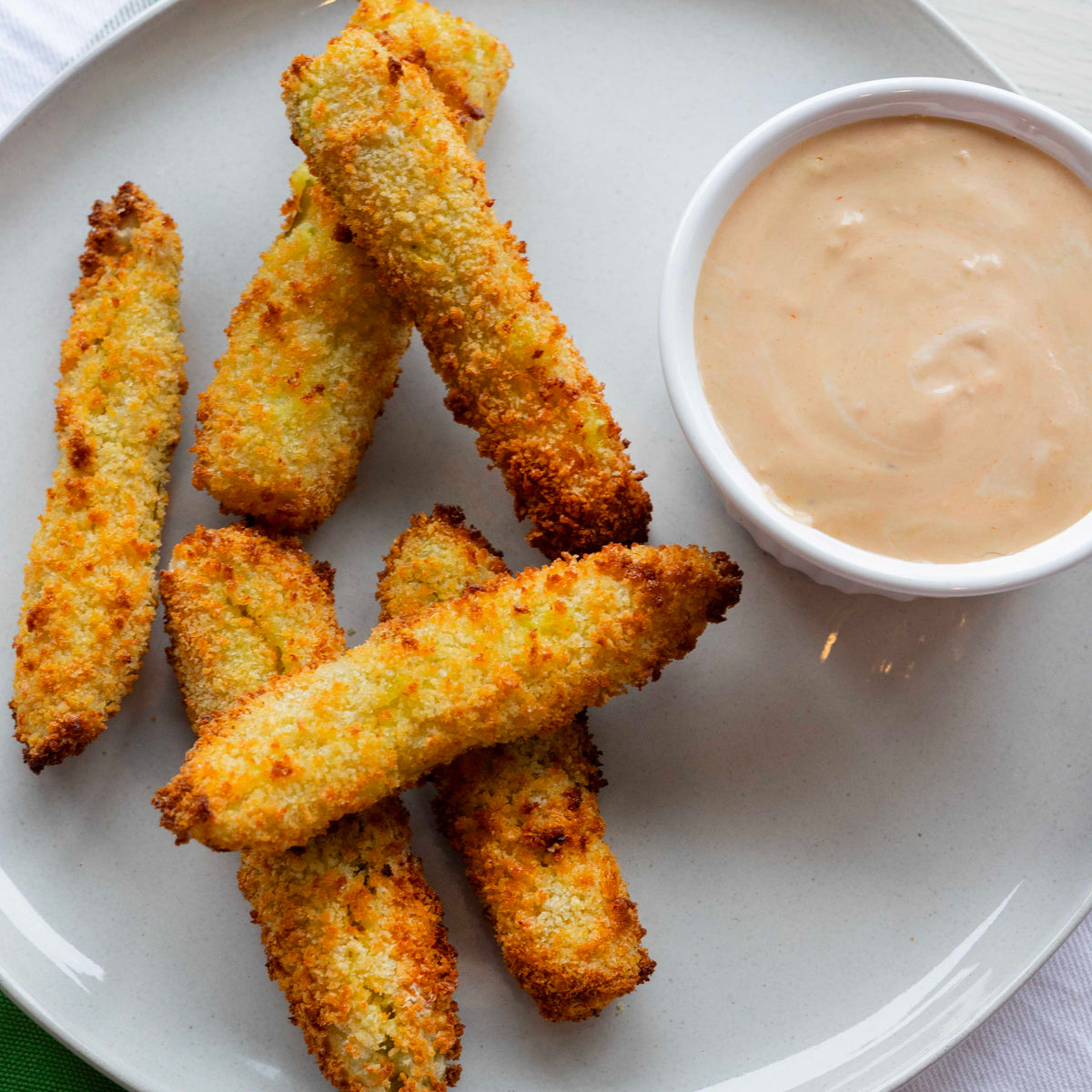 Pickle Fries with Garlic Aioli Burger Sauce – Instant Pot