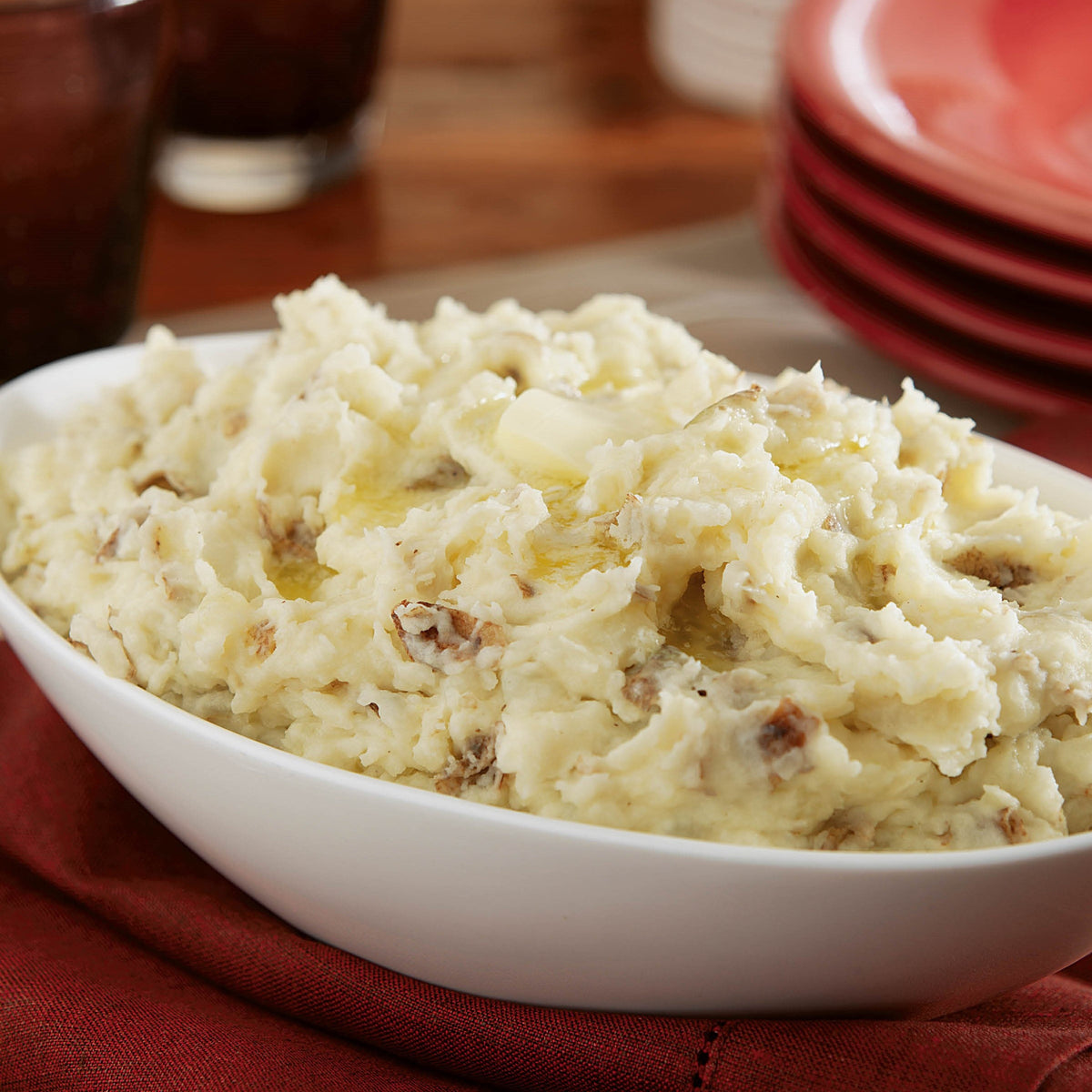 Rustic Garlic Mashed Potatoes – Instant Pot