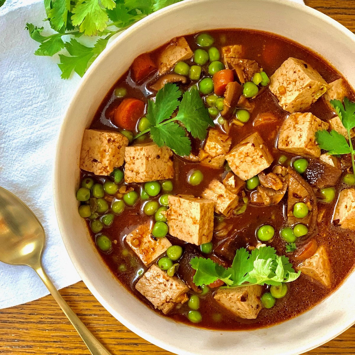 Slow Cooked Vegan Mapo Tofu – Instant Pot