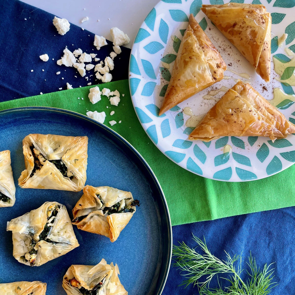 Air-Fried Spanakopita & Sweet Tiropita – Instant Pot