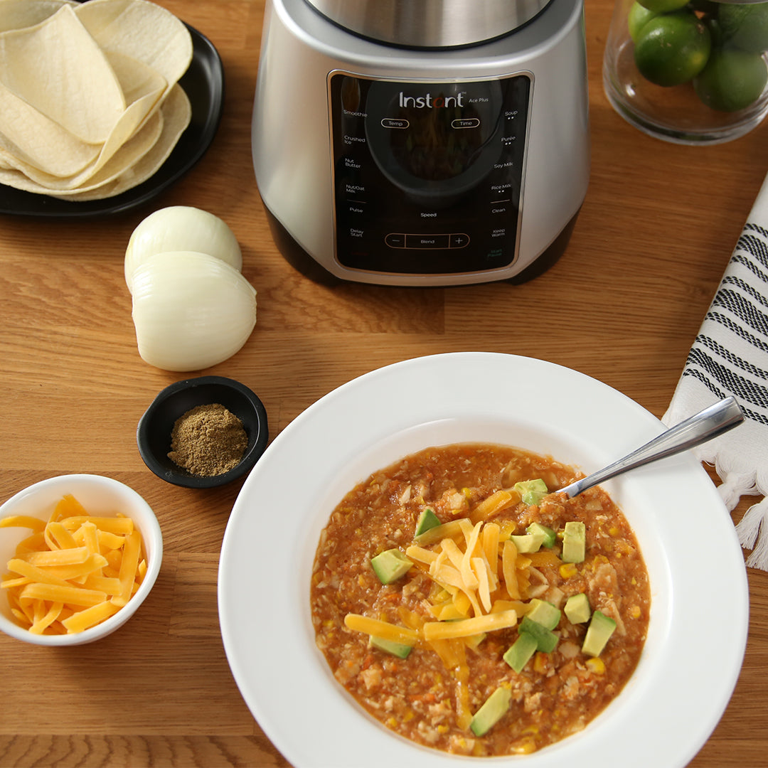Ace Plus Blender Chicken Tortilla Soup – Instant Pot