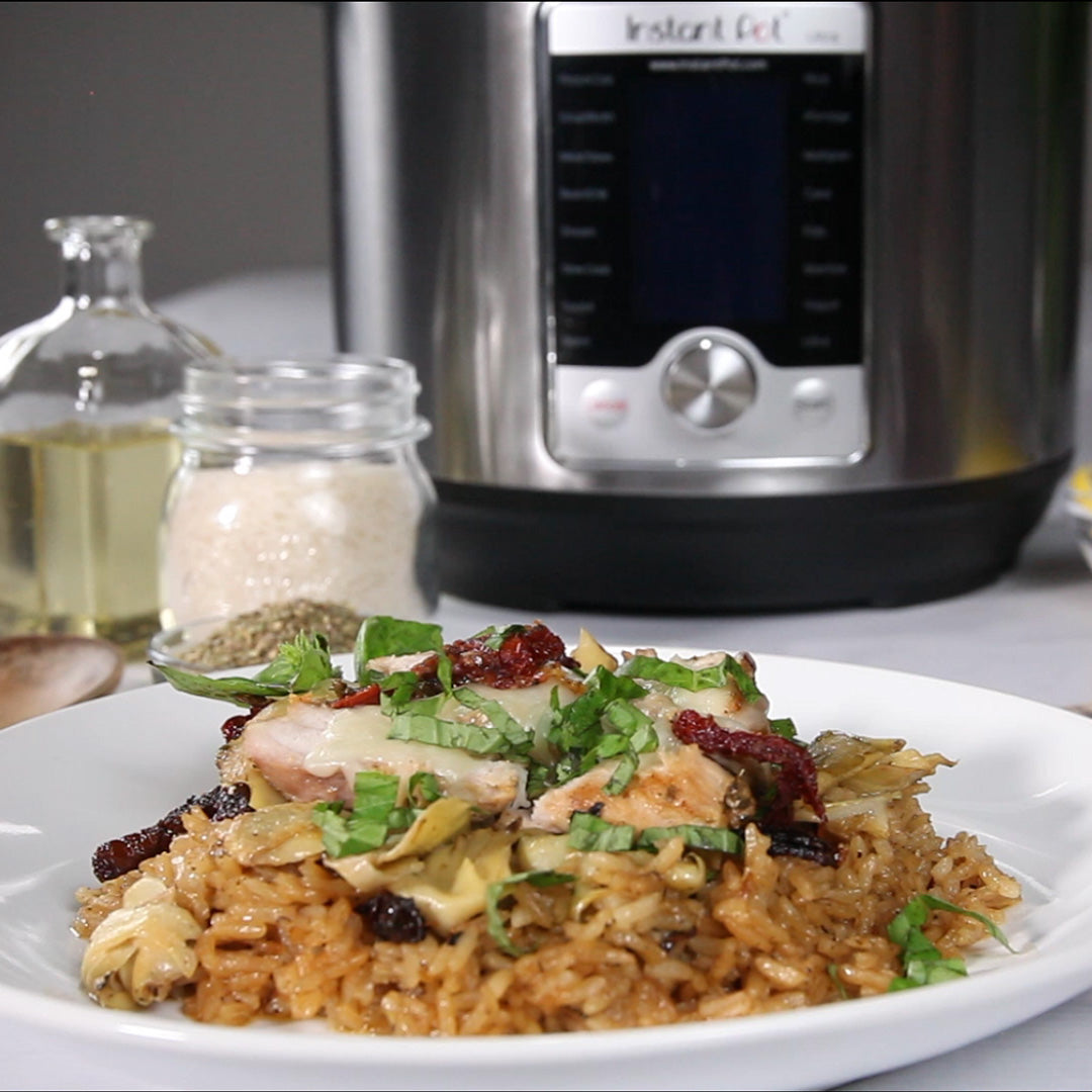 Tuscan Chicken and Rice – Instant Pot