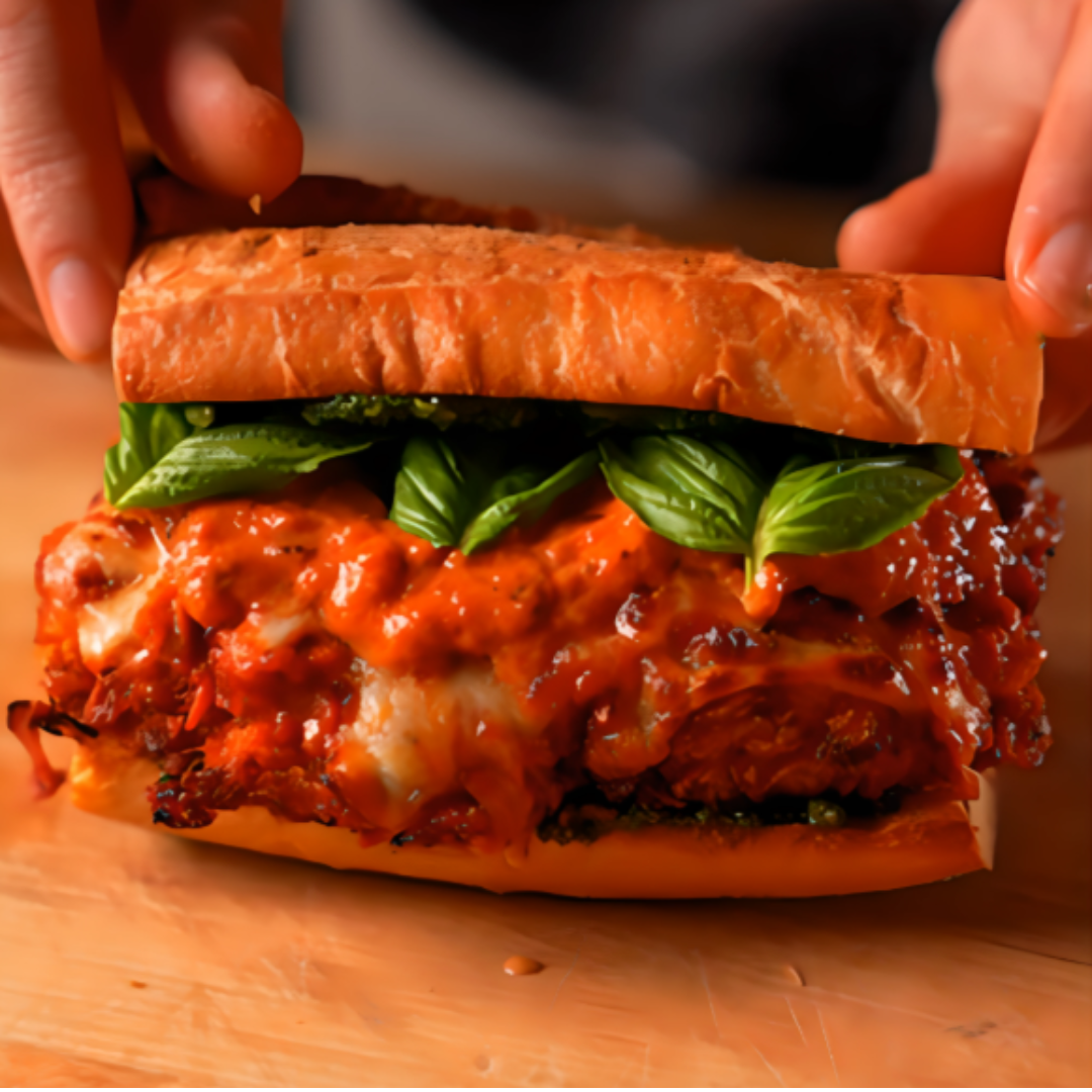 Vodka Chicken Parmesan Sandwich – Instant Pot
