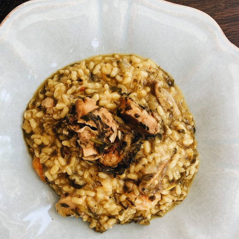 Chilean Abalone and Shrimp Risotto – Instant Pot