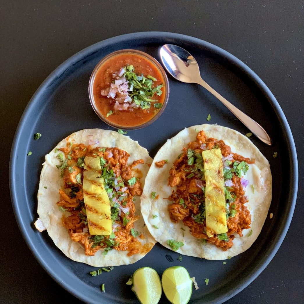 Chicken Gringas al Pastor – Instant Pot