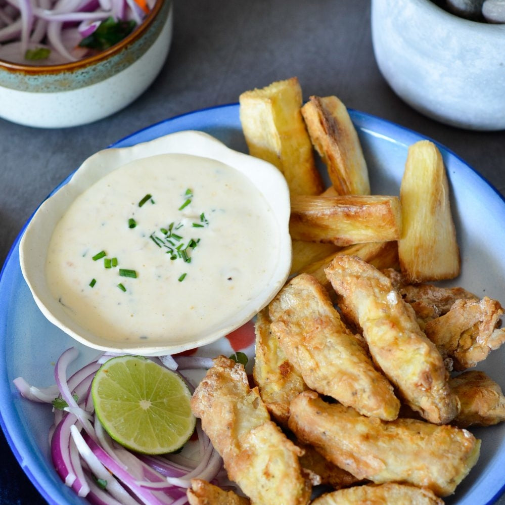 Fish Chicharrón (cracklings) with Tartar Sauce – Instant Pot