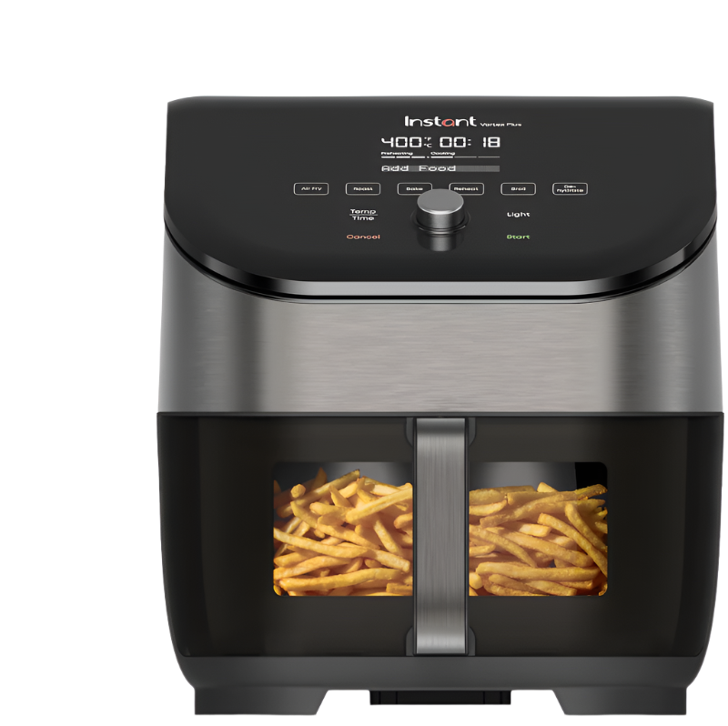 Instant Pot® Vortex® Plus 6QT Stainless Steel Air Fryer with ClearCook