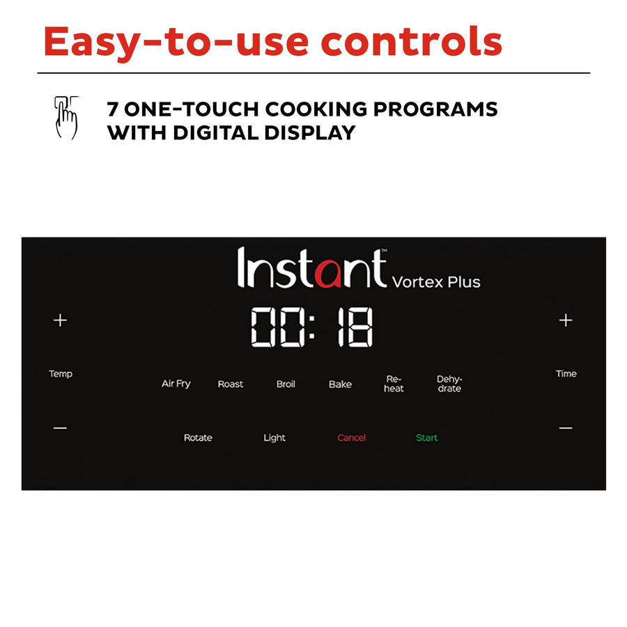 Instant™ Vortex® Plus 10-quart Air Fryer Oven – Instant Pot