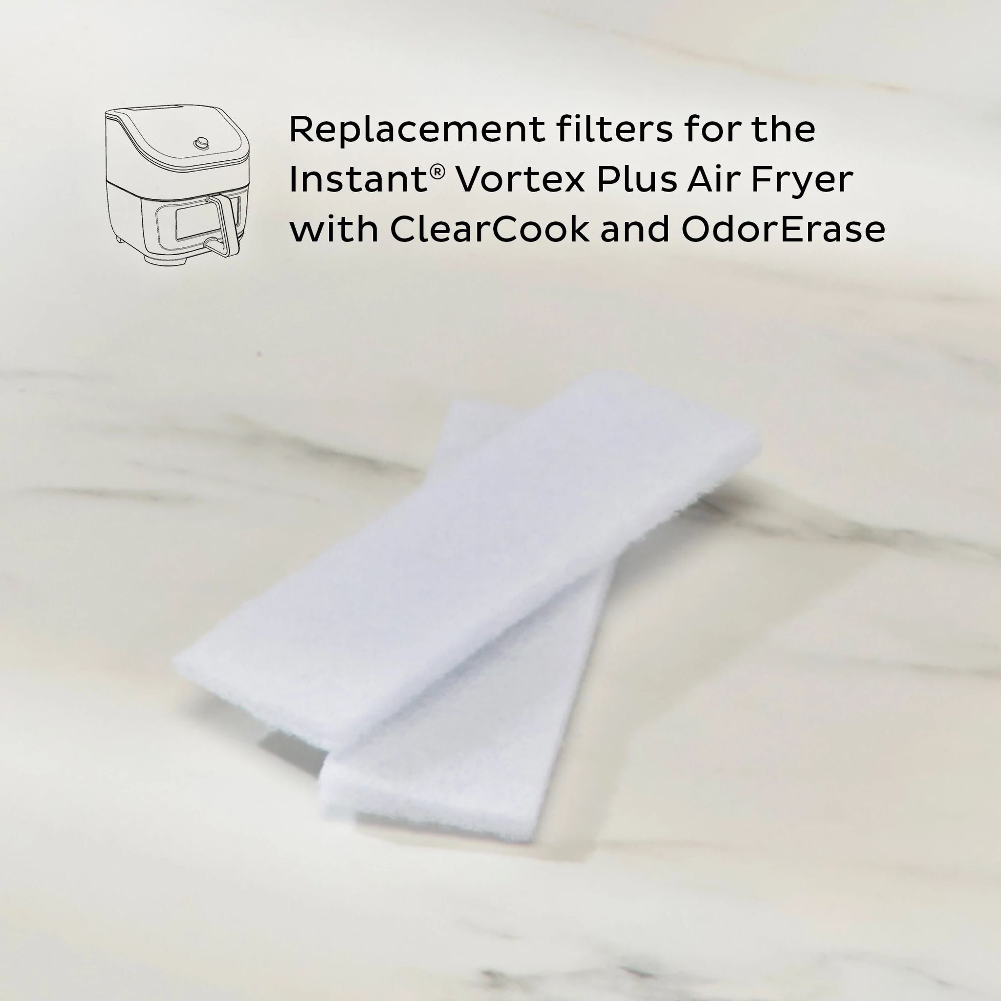 Instant Pot® Vortex® 6QT OdorErase Air Filters, Set of 4